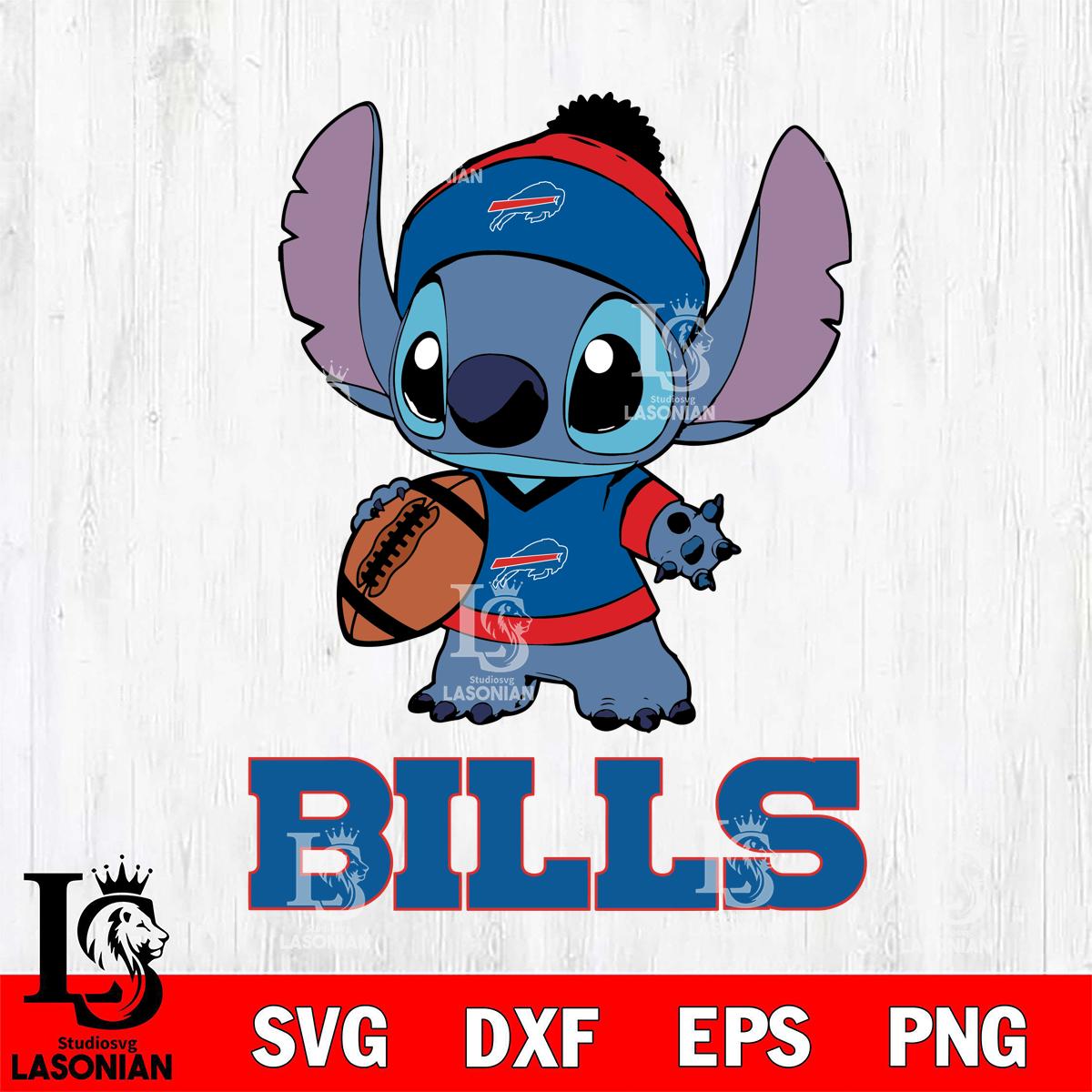 Buffalo Bills Stitch Disney – lasoniansvg