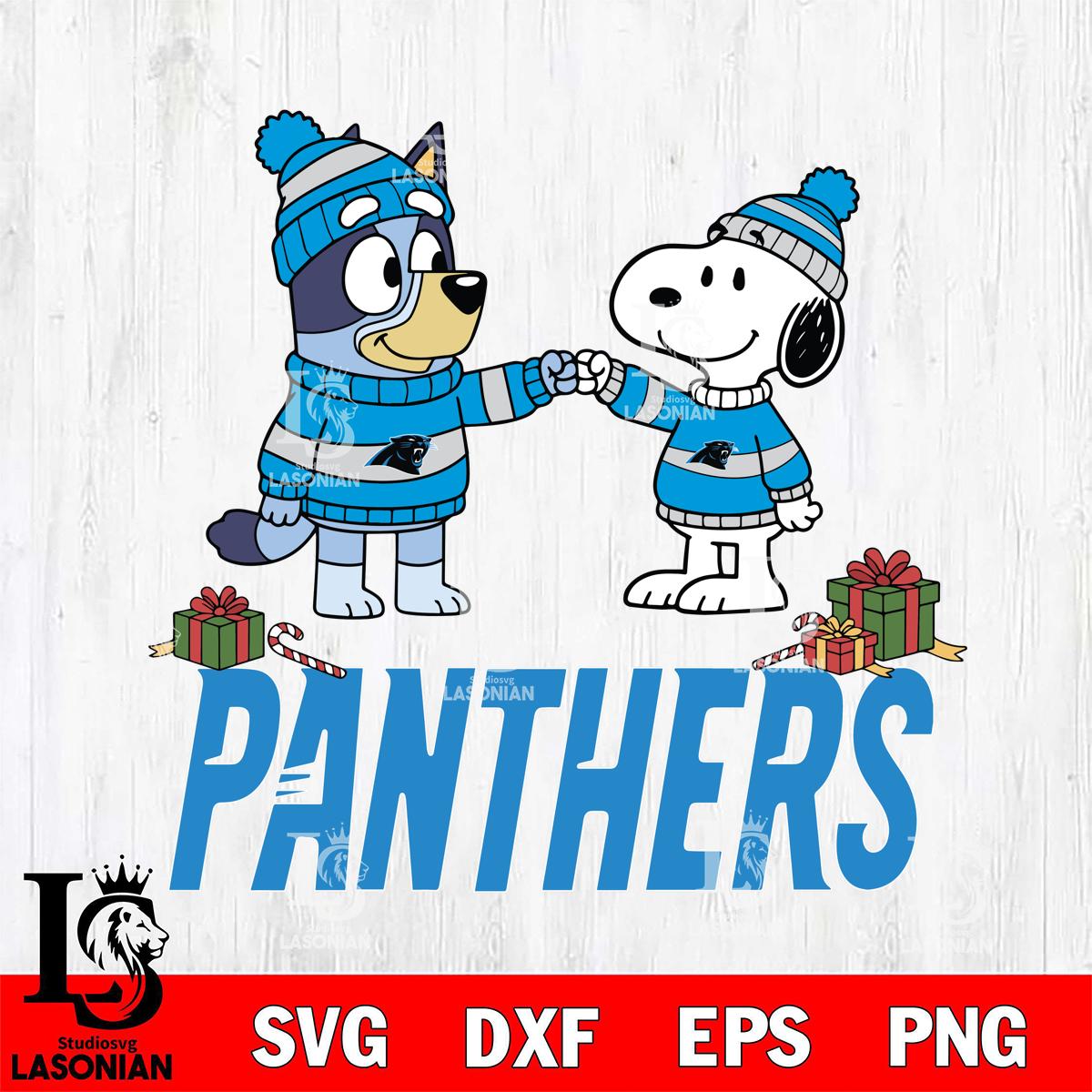 Carolina Panthers Bingo Snoopy Football – lasoniansvg