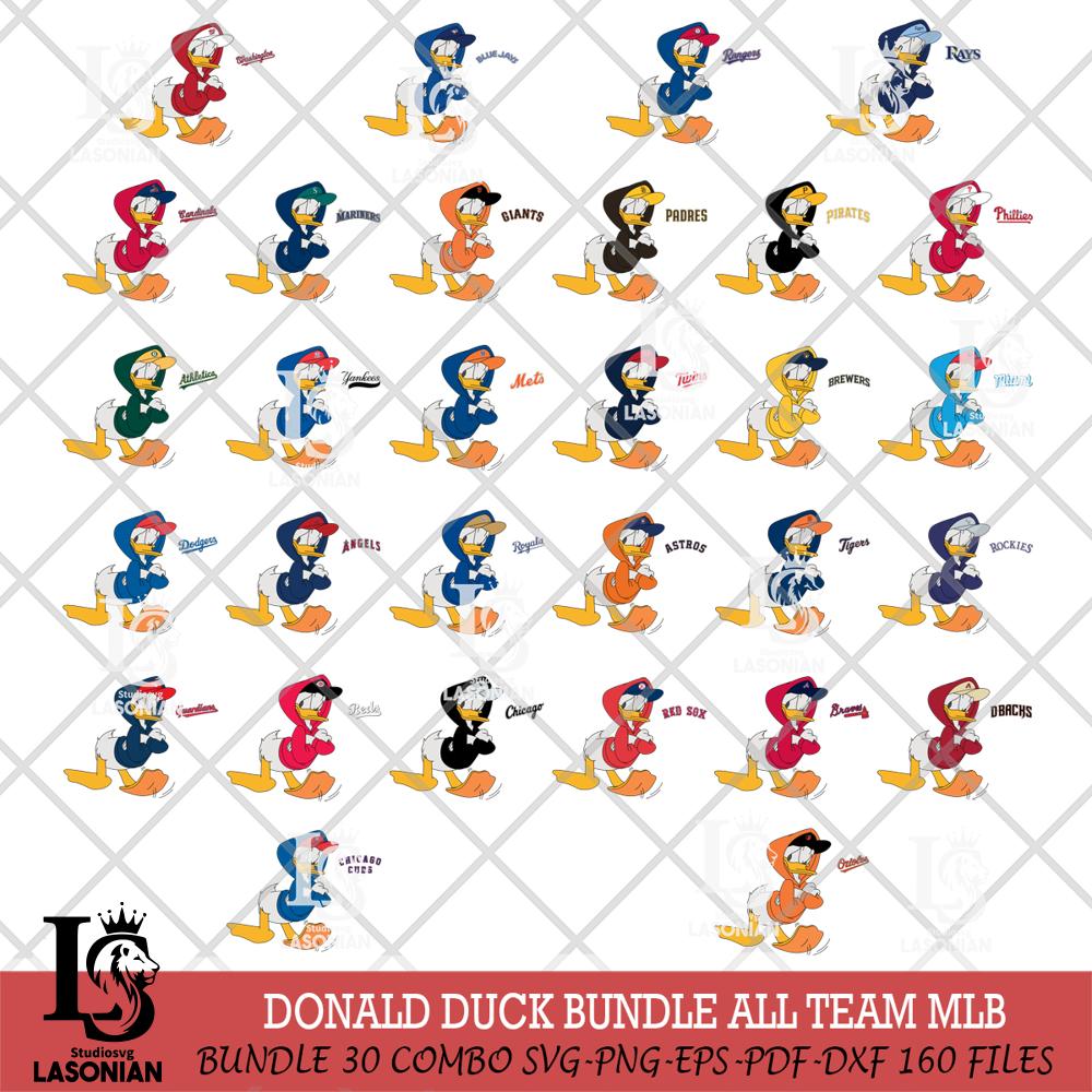 Donald Duck Sport MLB – lasoniansvg