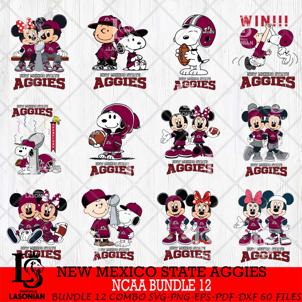 New Mexico State Aggies NCAA Bundle 12 – lasoniansvg