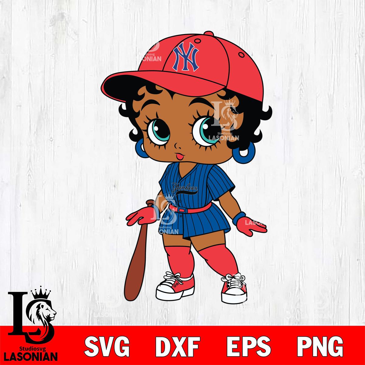 New York Yankees Betty Boop MLB 7 – lasoniansvg
