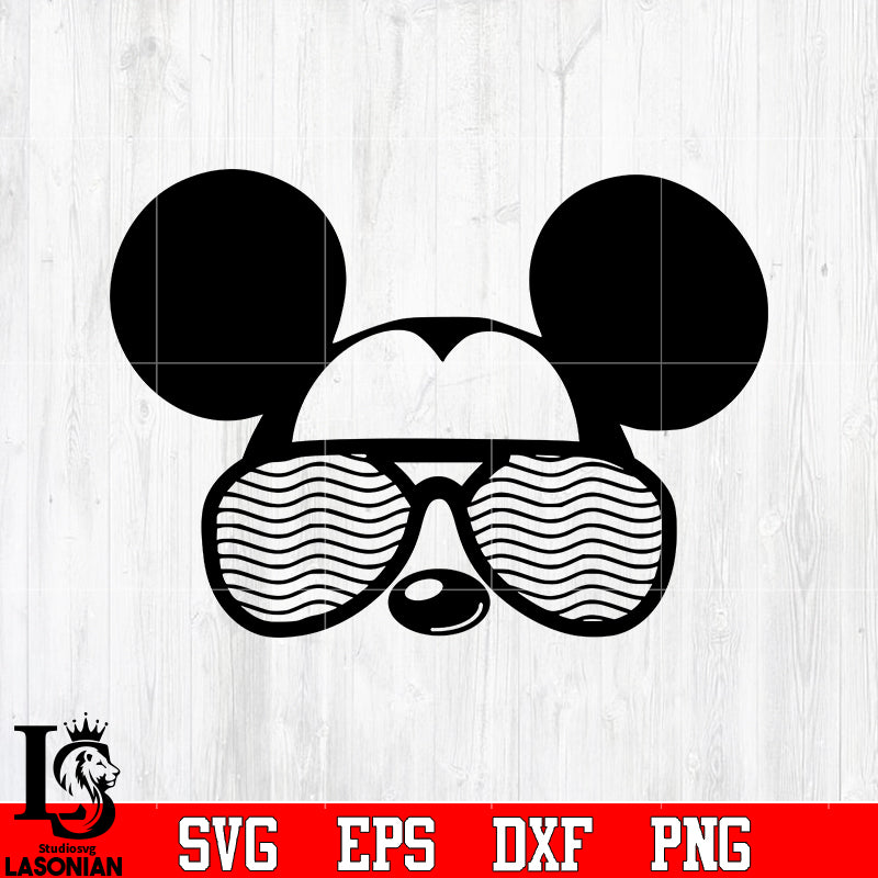 mickey mouse head vector