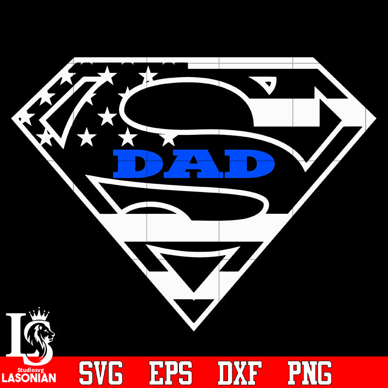 superman dad logo