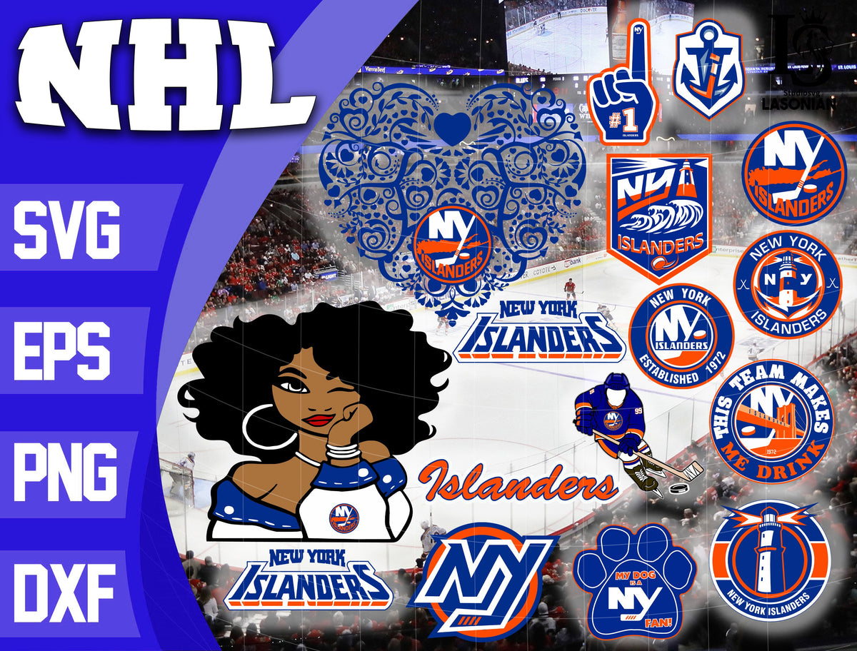 Bundle NHL svg, bundle logo New York Islanders svg dxf eps png file ...