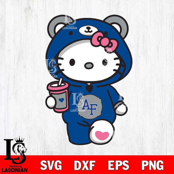 Air Force Falcons Cute Hello Kitty – lasoniansvg