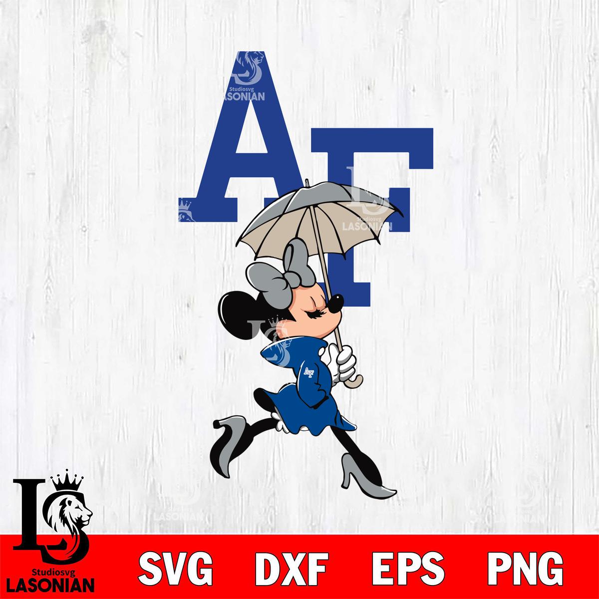 Air Force Falcons Fancy Minnie – lasoniansvg