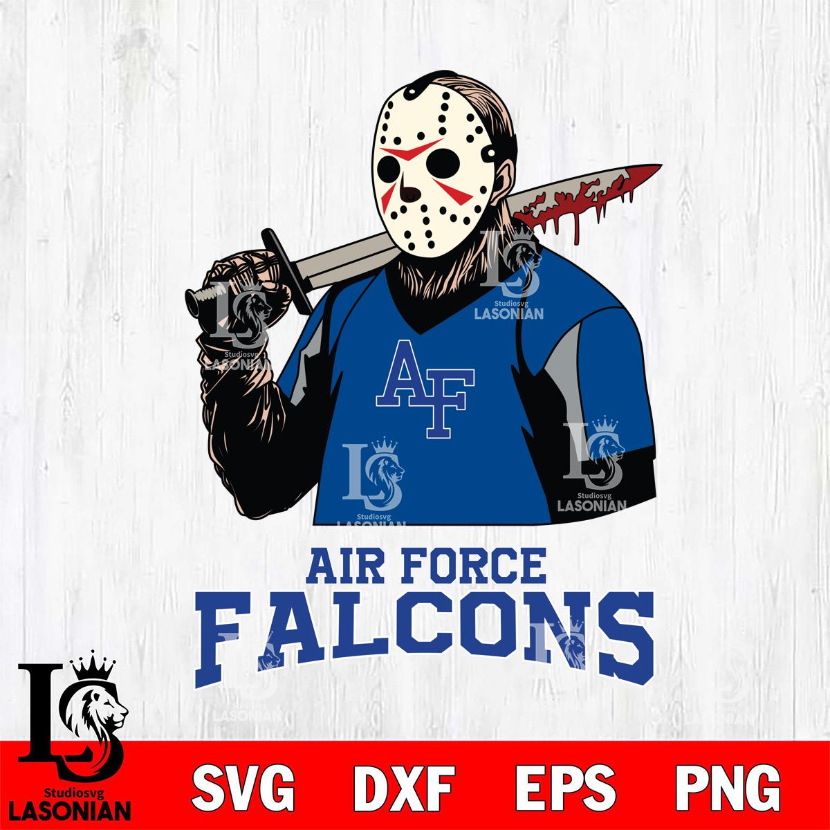 Air Force Falcons Jason Voorhees 11 – lasoniansvg