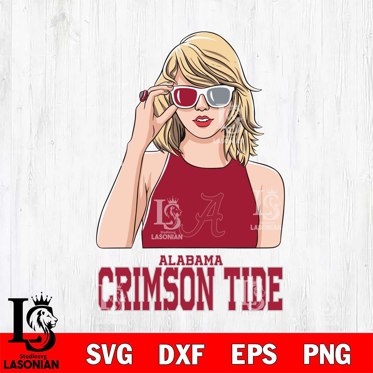 Alabama Crimson Tide And Taylor Swift Fan – lasoniansvg