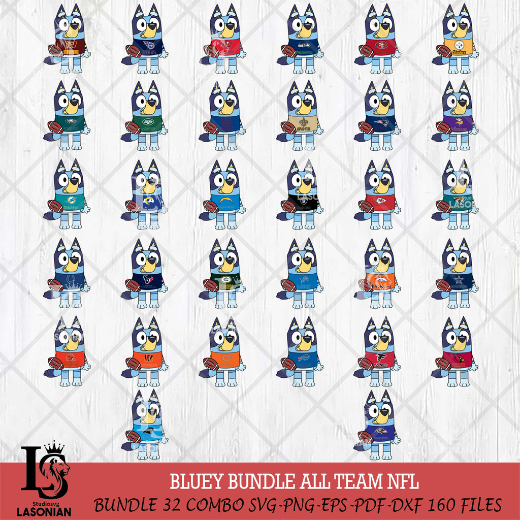 Bluey NFL 2 – lasoniansvg