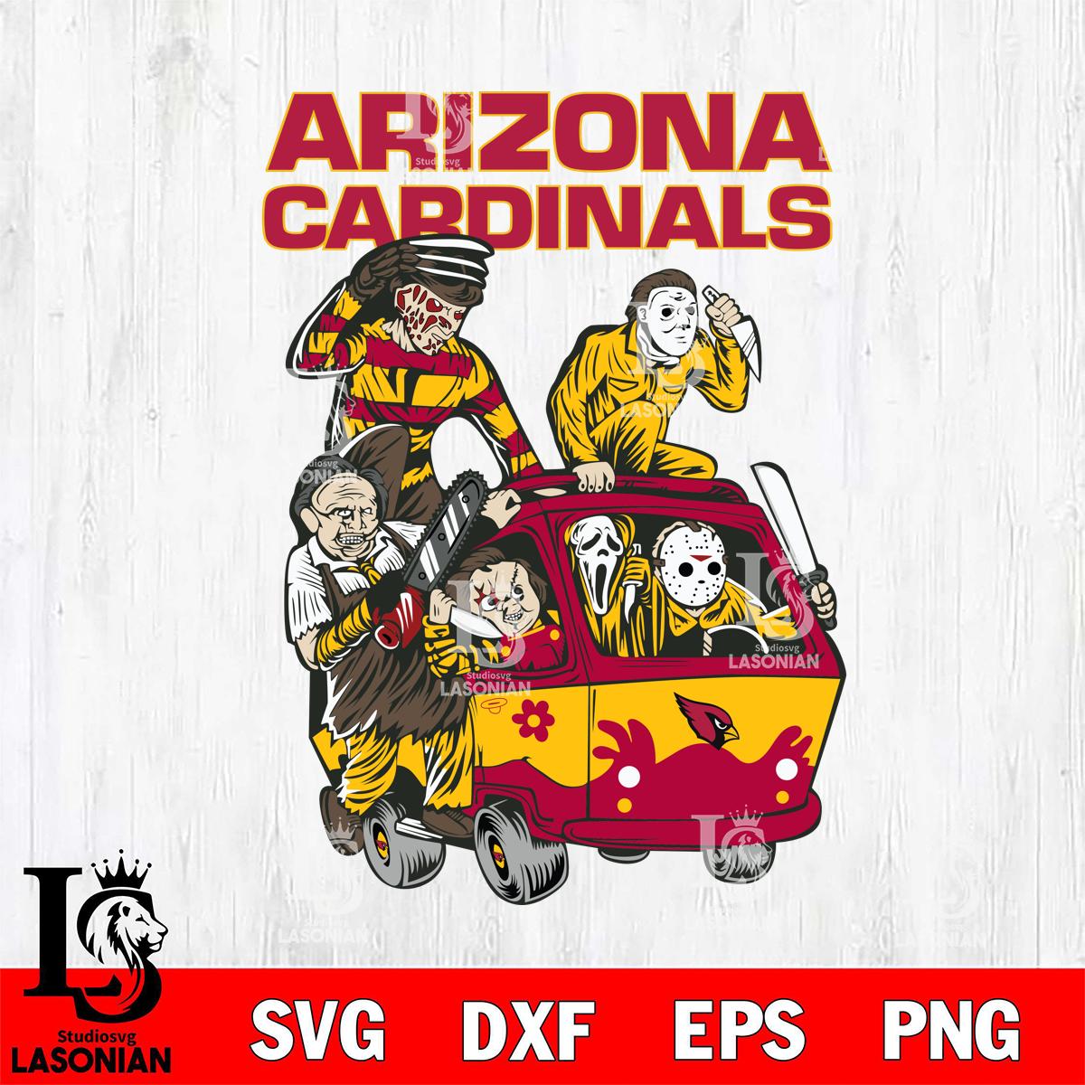 Arizona Cardinals Jason Voorhees Horror 10 – lasoniansvg