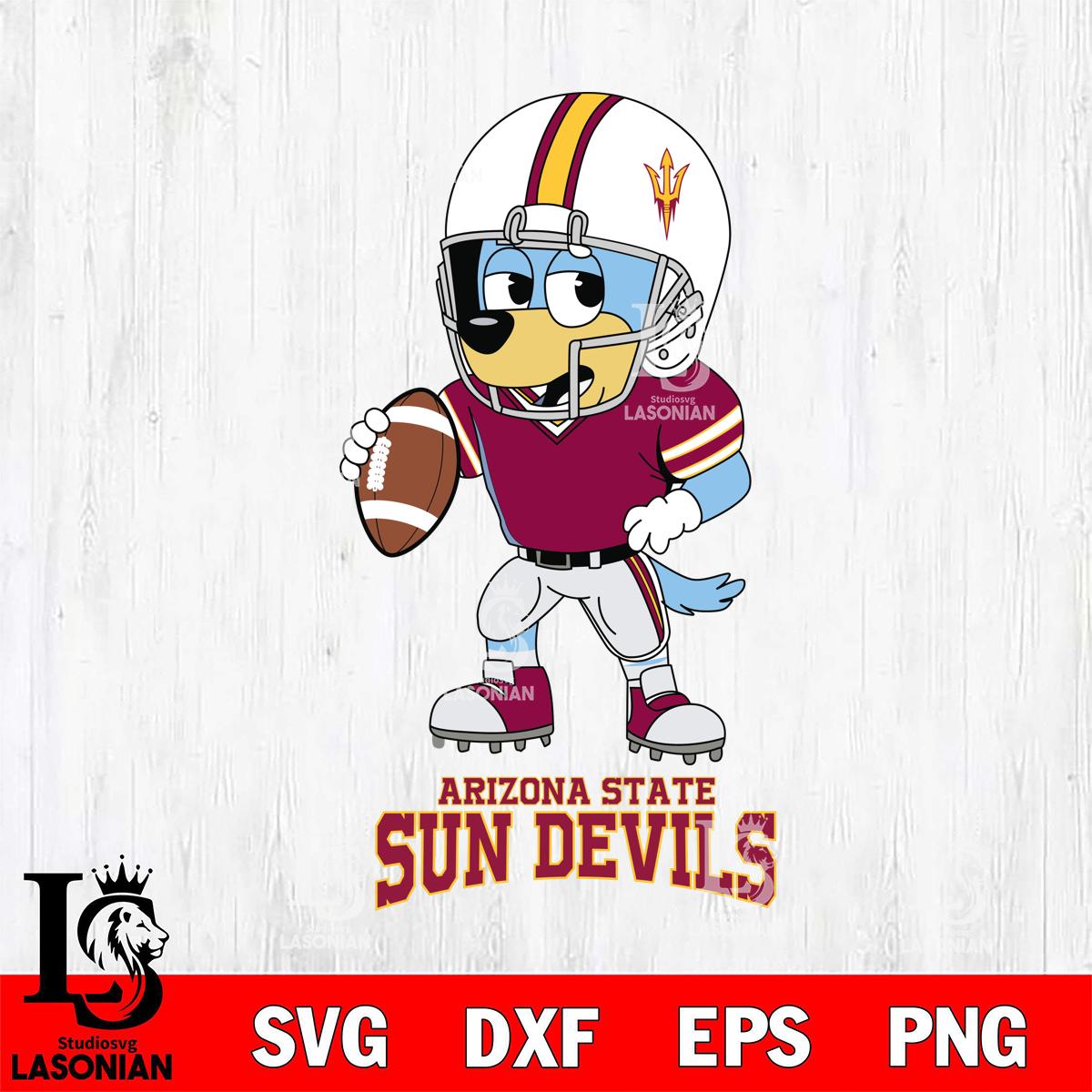 Arizona State Sun Devils Bluey rugby – lasoniansvg