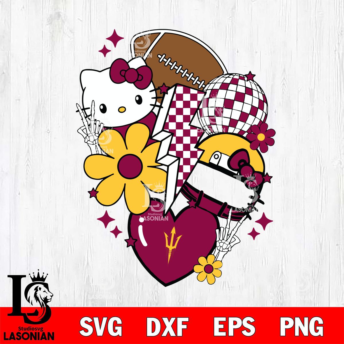 Arizona State Sun Devils Hello Kitty NCAA 2 – lasoniansvg