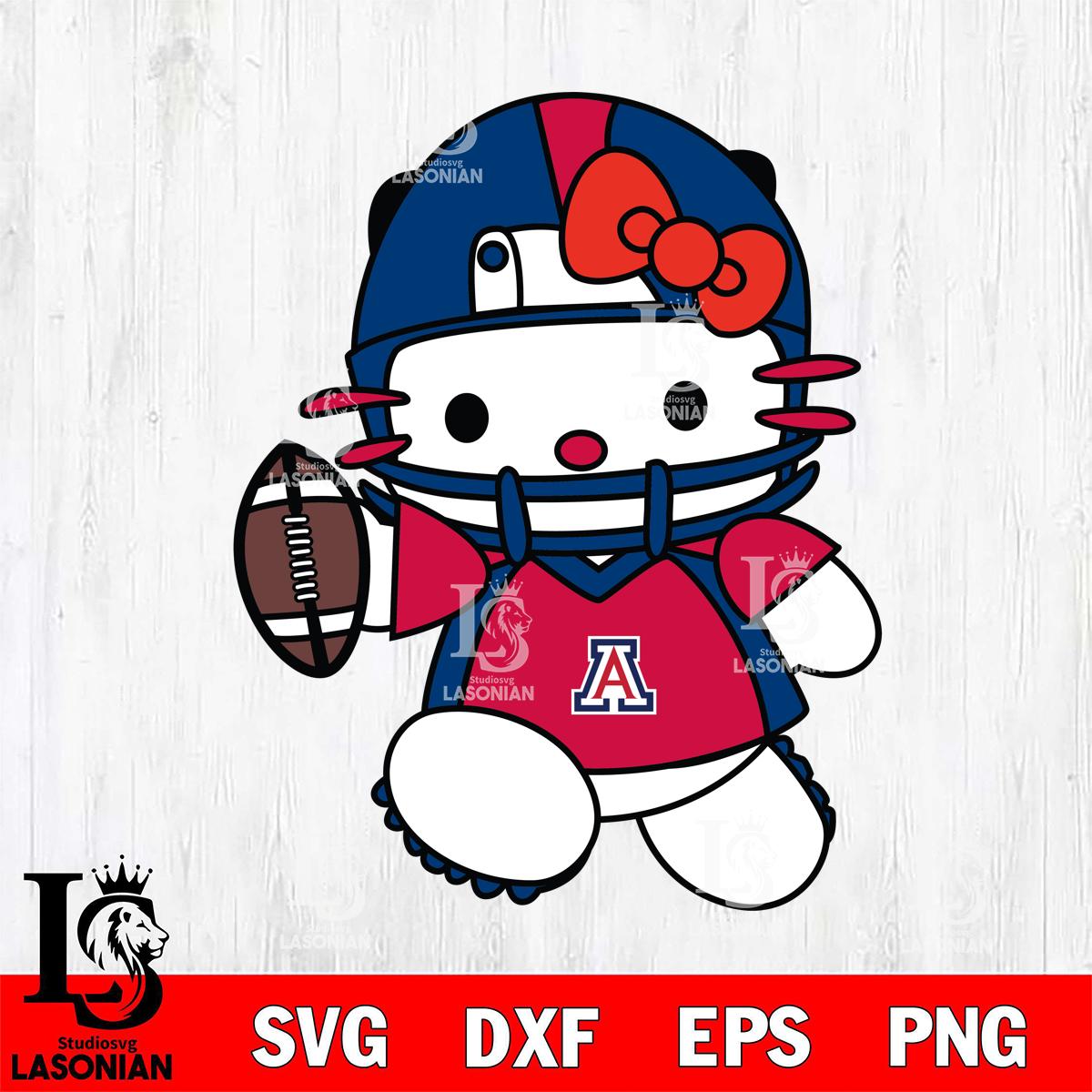 Arizona Wildcats Hello Kitty sport 11 – lasoniansvg