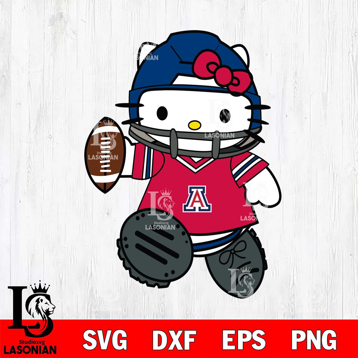 Arizona Wildcats Hello Kitty sport – lasoniansvg