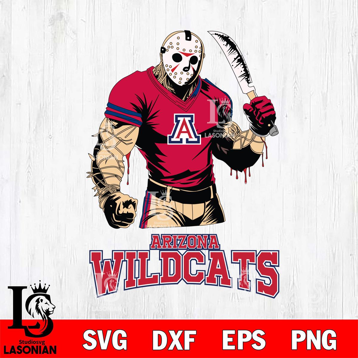 Arizona Wildcats Jason Voorhees – lasoniansvg
