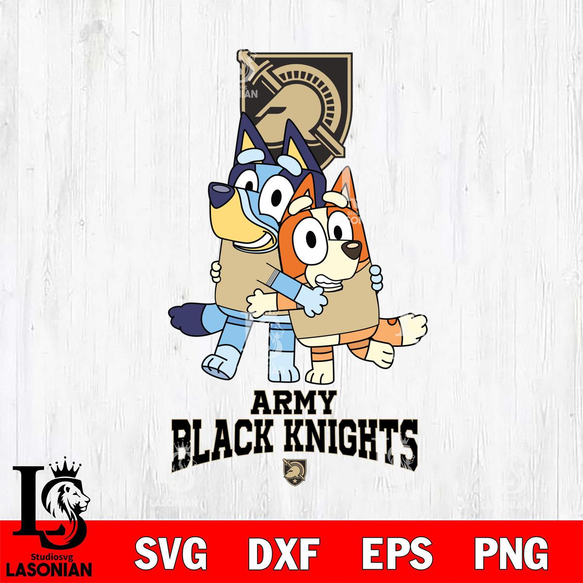 Army Black Knights Bluey & Bingo 3 – lasoniansvg