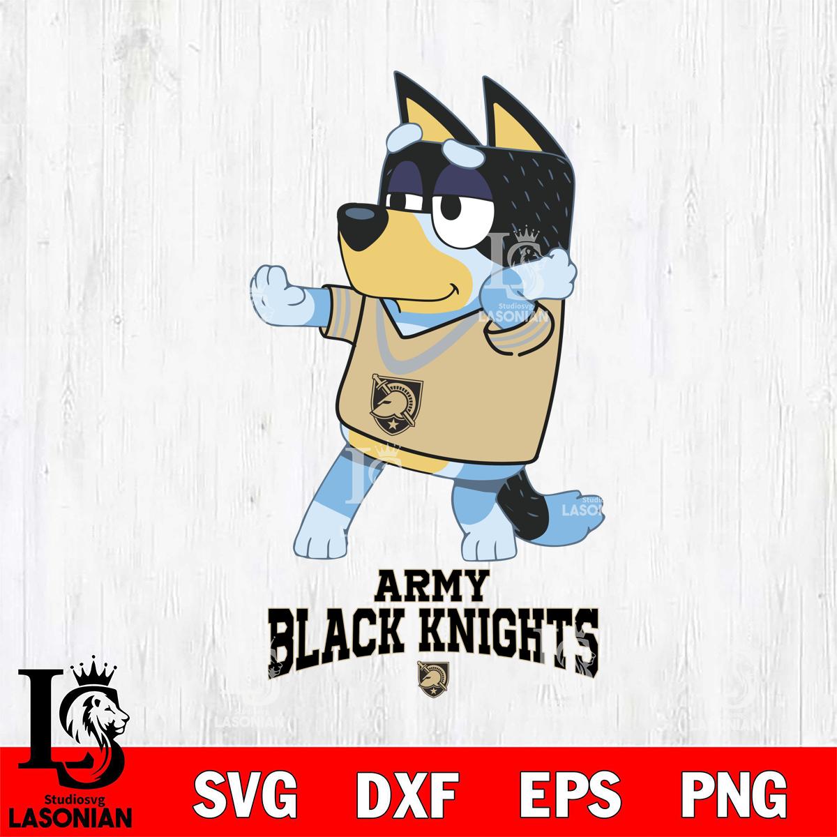 Army Black Knights Bluey Dad Dance – lasoniansvg