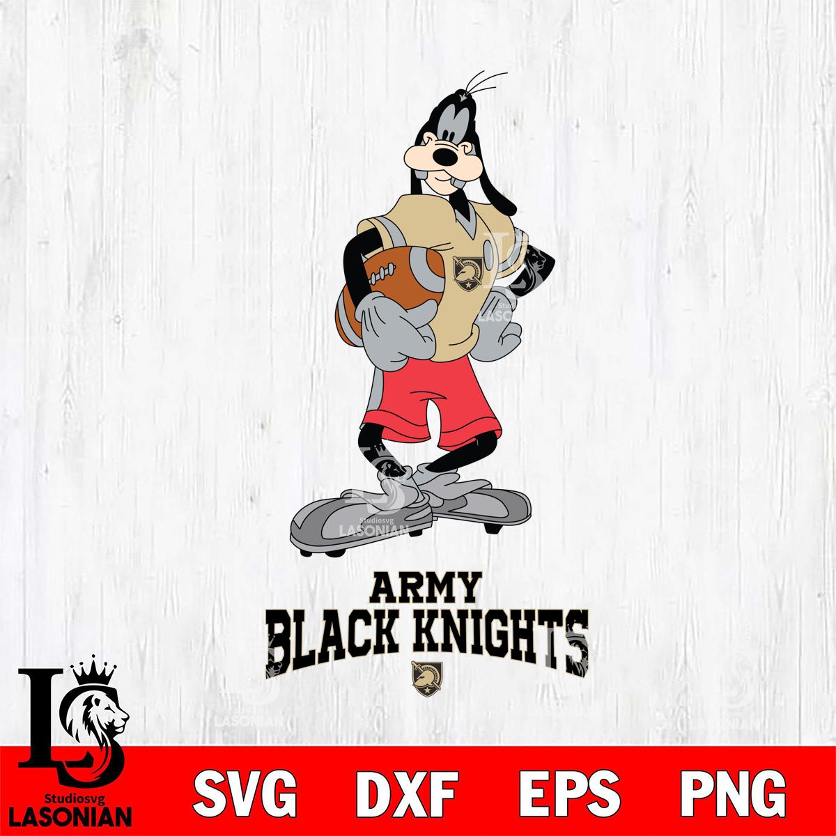 Army Black Knights Goofy Player – lasoniansvg