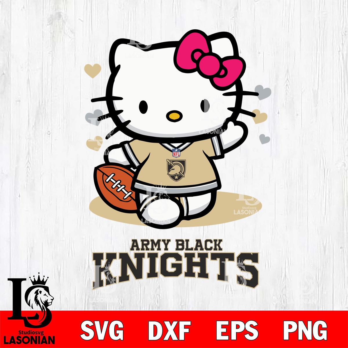 Army Black Knights Hello Kitty NCAA 3 – lasoniansvg