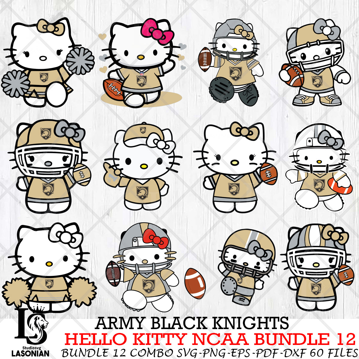 Army Black Knights NCAA Bundle 12 – lasoniansvg