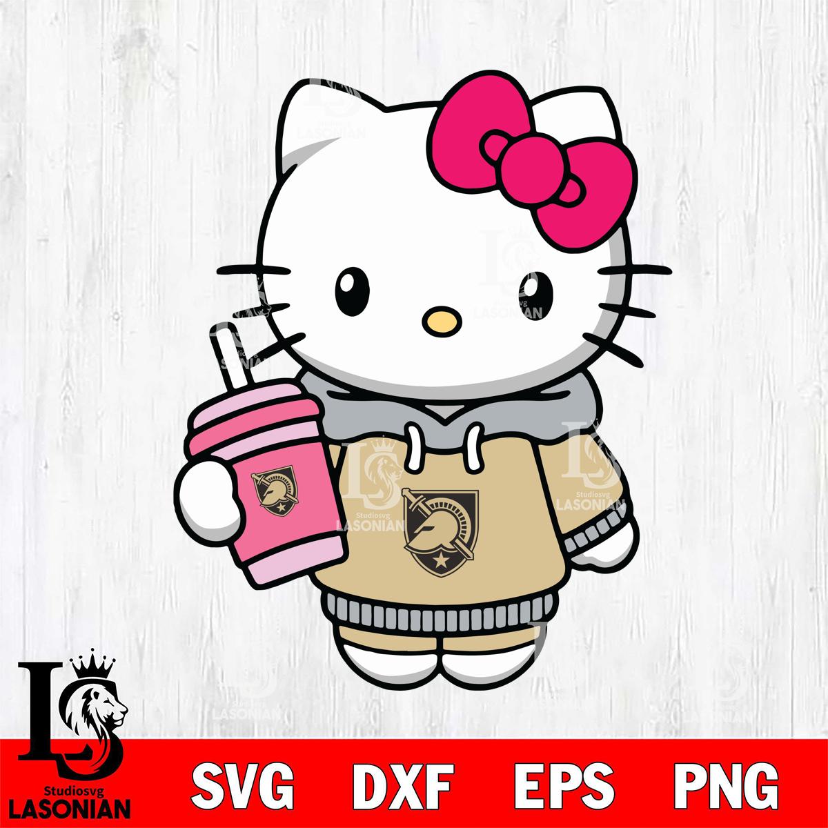 Army Black Knights Pretty Hello Kitty – lasoniansvg