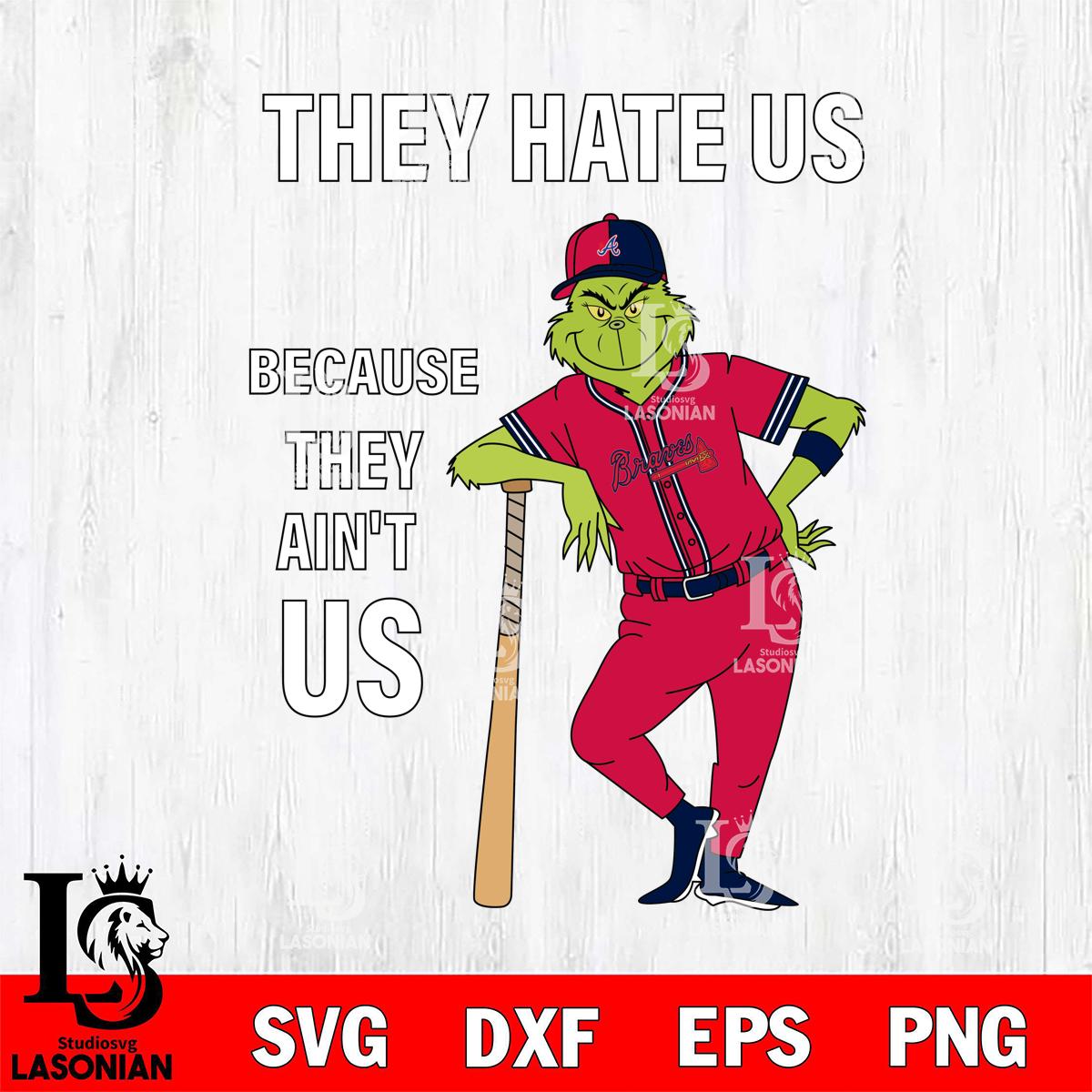 Atlanta Braves Grinch Baseball Funny – lasoniansvg