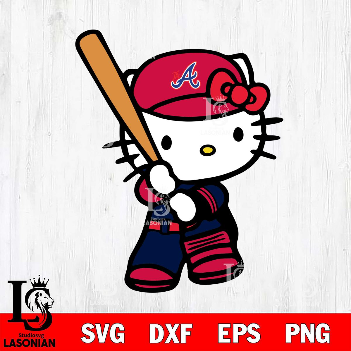 Atlanta Braves Hello Kitty – lasoniansvg