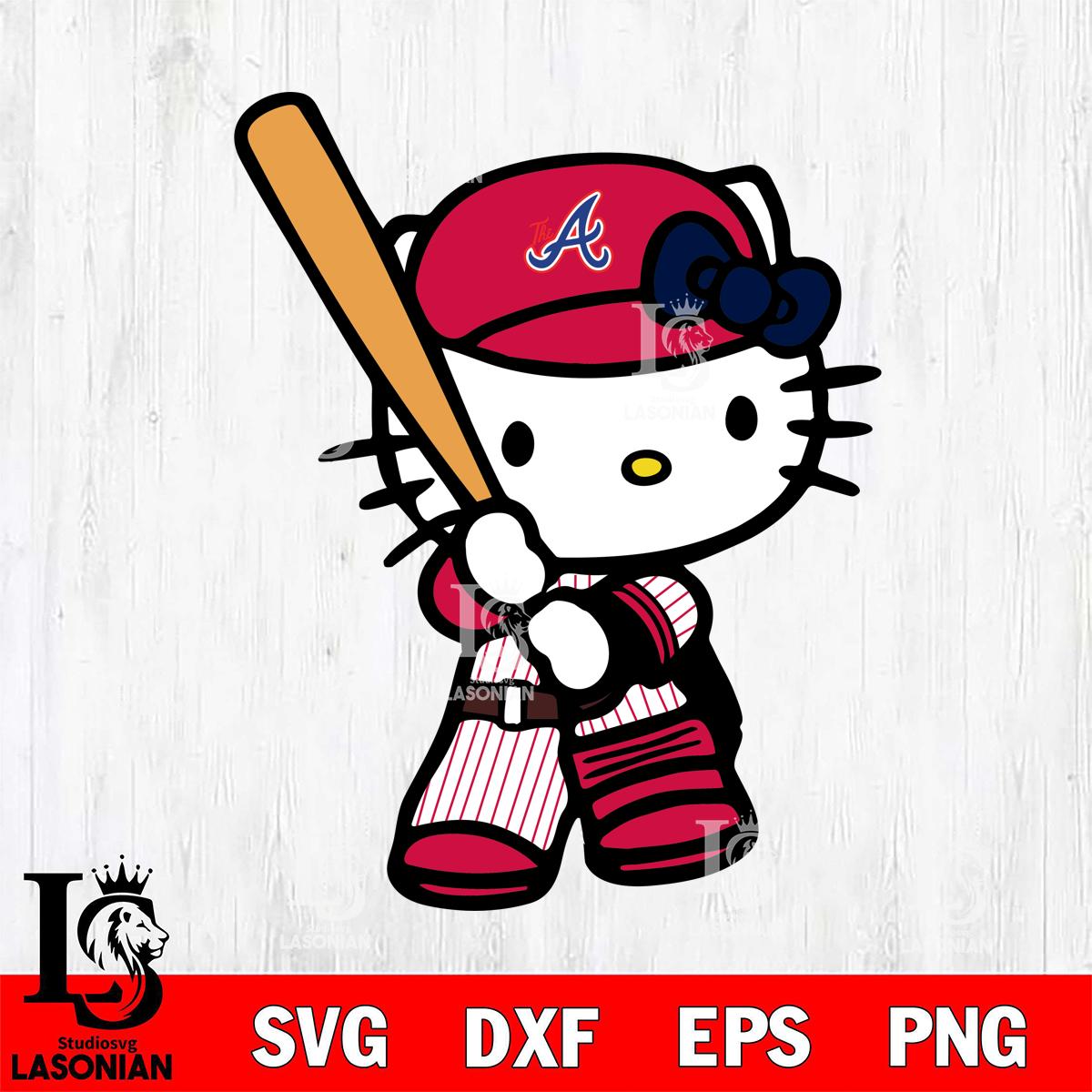 Atlanta Braves Hello Kitty 2 – lasoniansvg