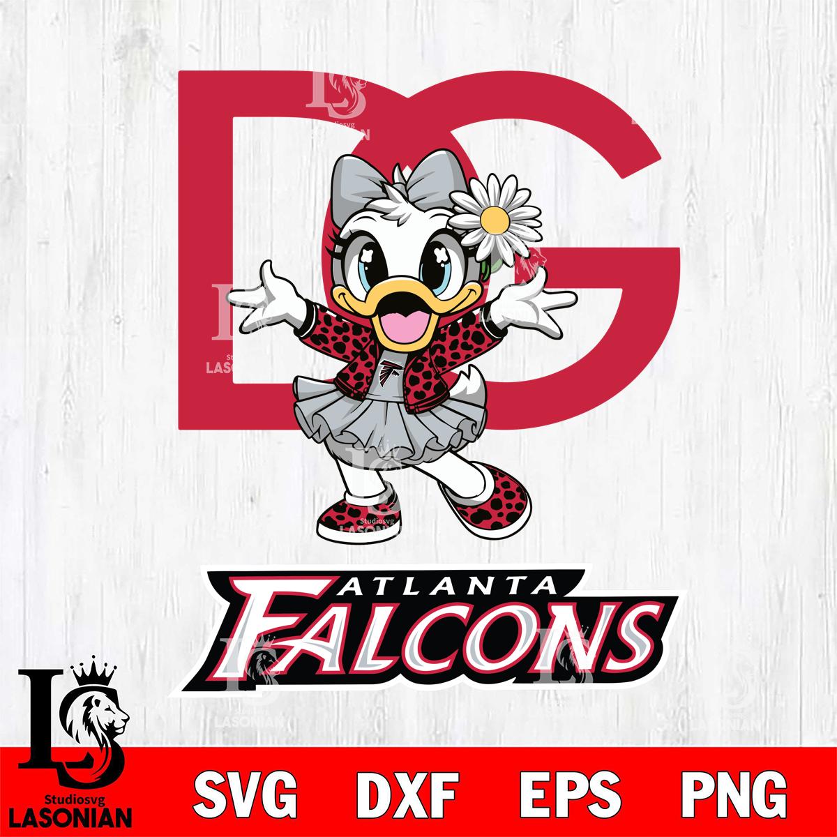 Atlanta Falcons Dolce And Gabbana Daisy Duck Disney – lasoniansvg