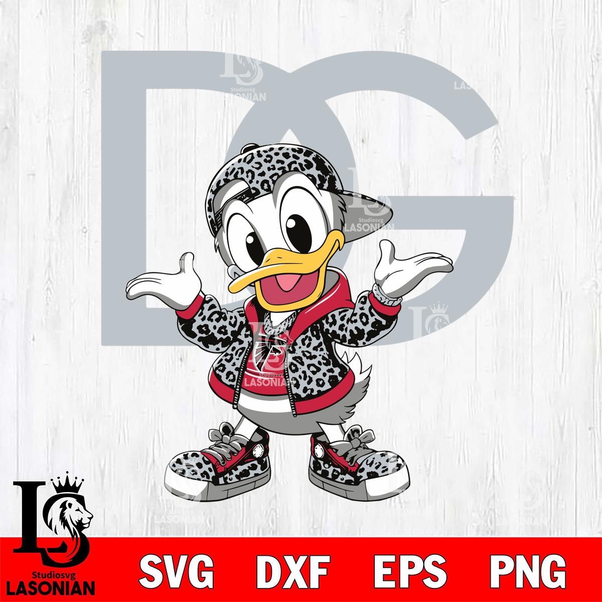 Atlanta Falcons Dolce And Gabbana Donald Duck Disney – lasoniansvg
