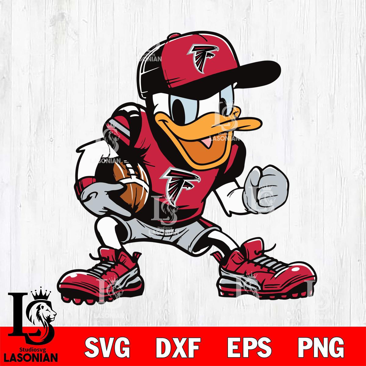 Atlanta Falcons Donal Duck – lasoniansvg