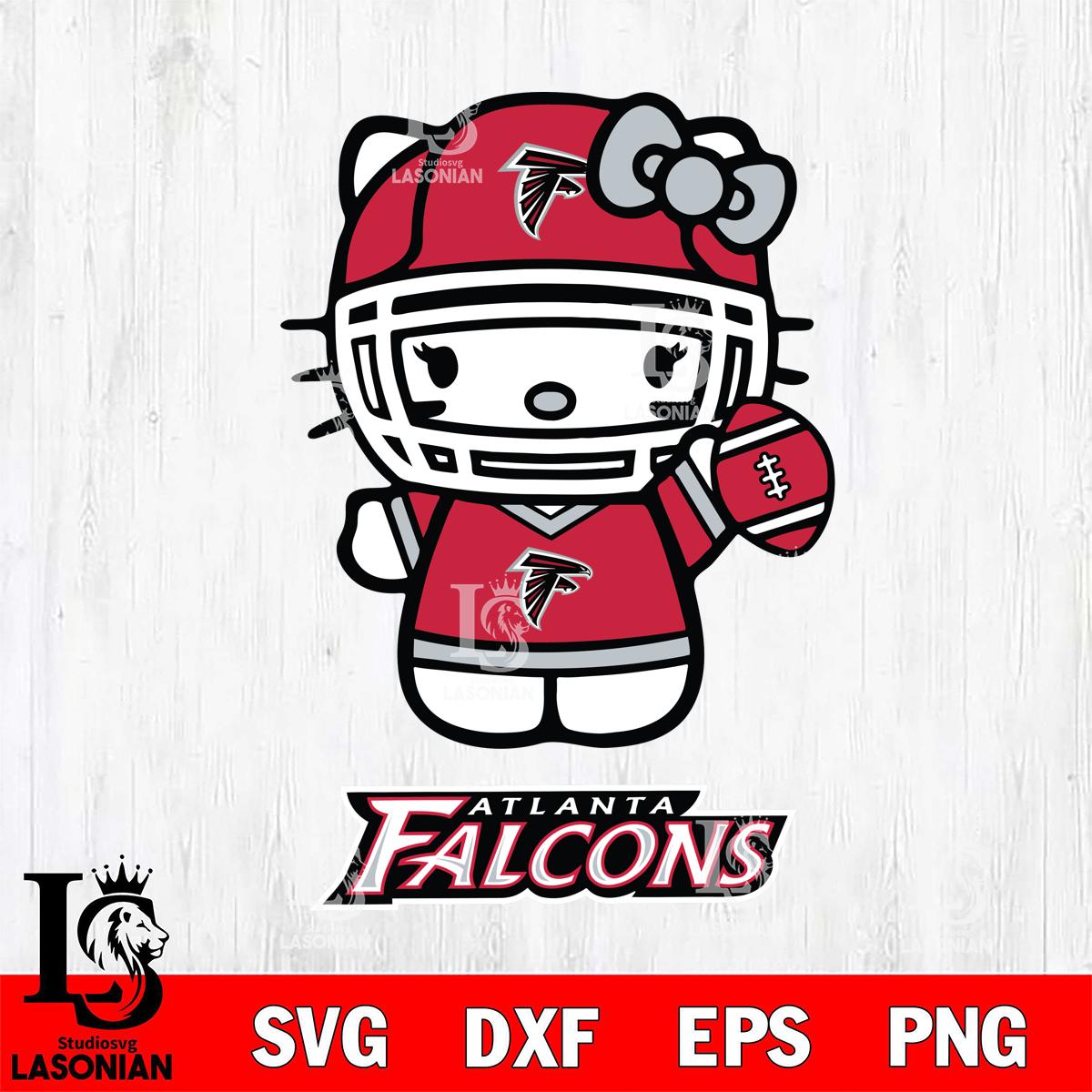 Atlanta Falcons Hello Kitty Nfl 1 – lasoniansvg