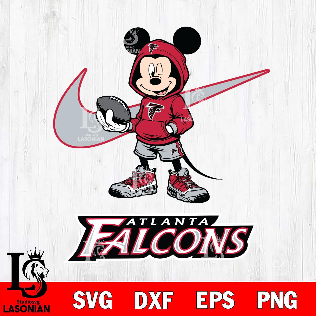 Atlanta Falcons Mikey Mouse Disney NIKE – lasoniansvg