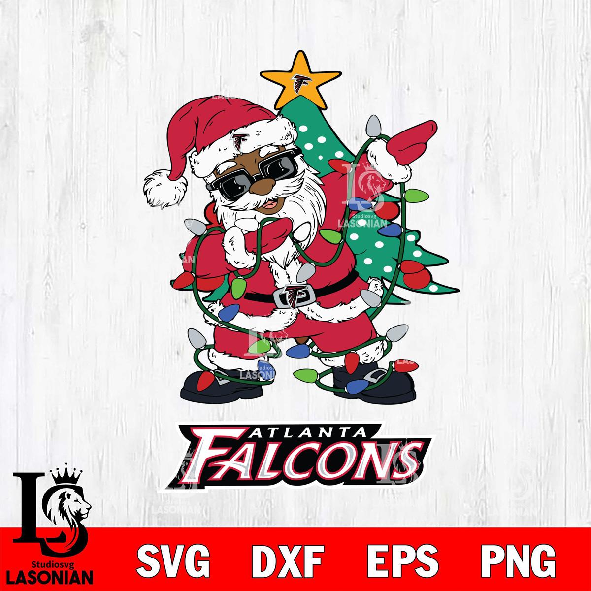 Atlanta Falcons Santa Claus Ugly Christmas – lasoniansvg