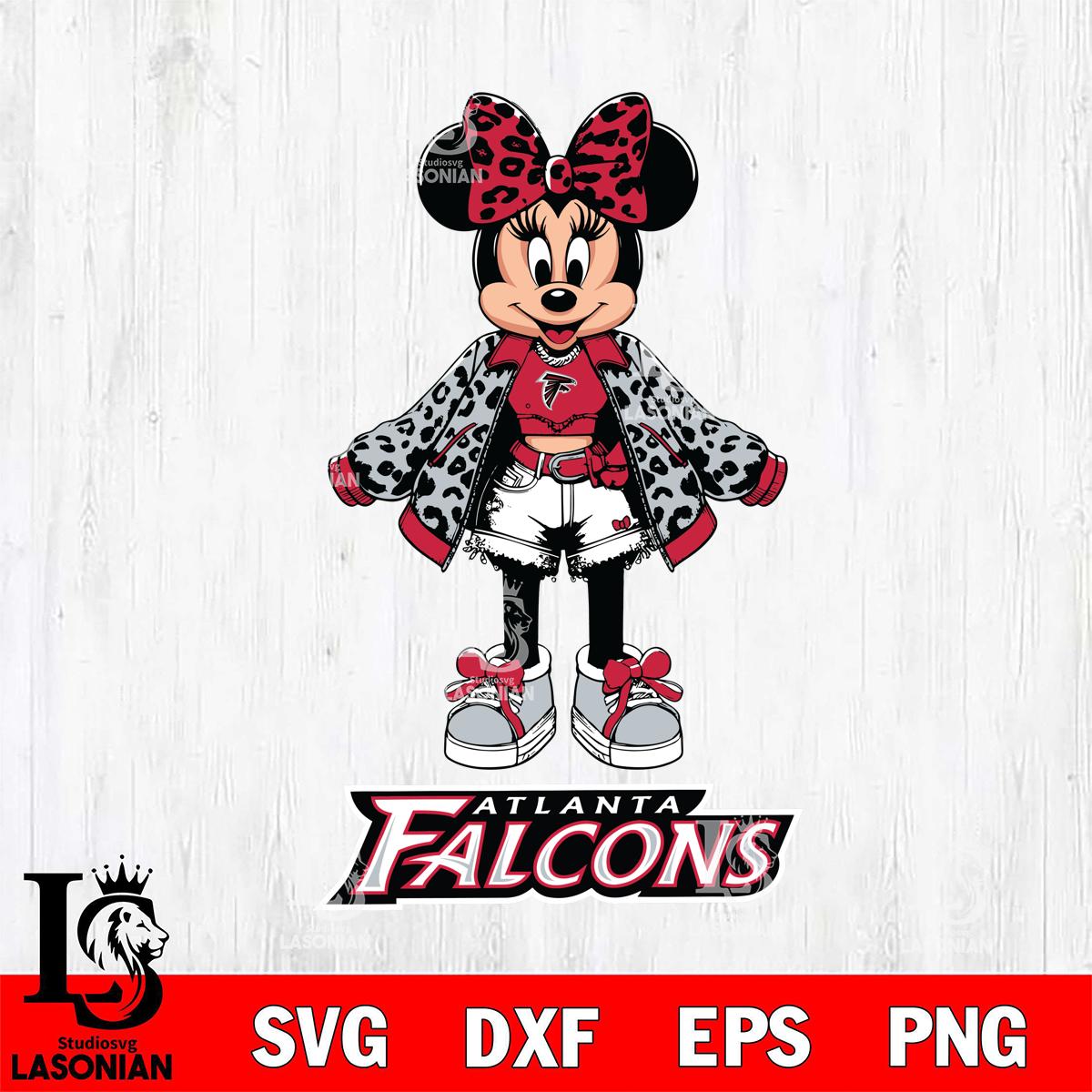 Atlanta Falcons Style Minnie Disney – lasoniansvg