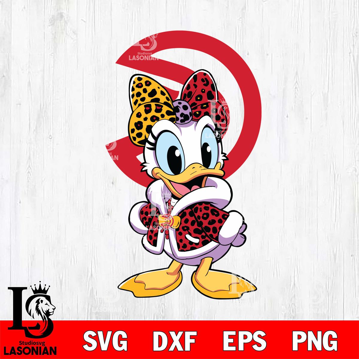Atlanta Hawks Fancy Daisy Duck Disney – lasoniansvg