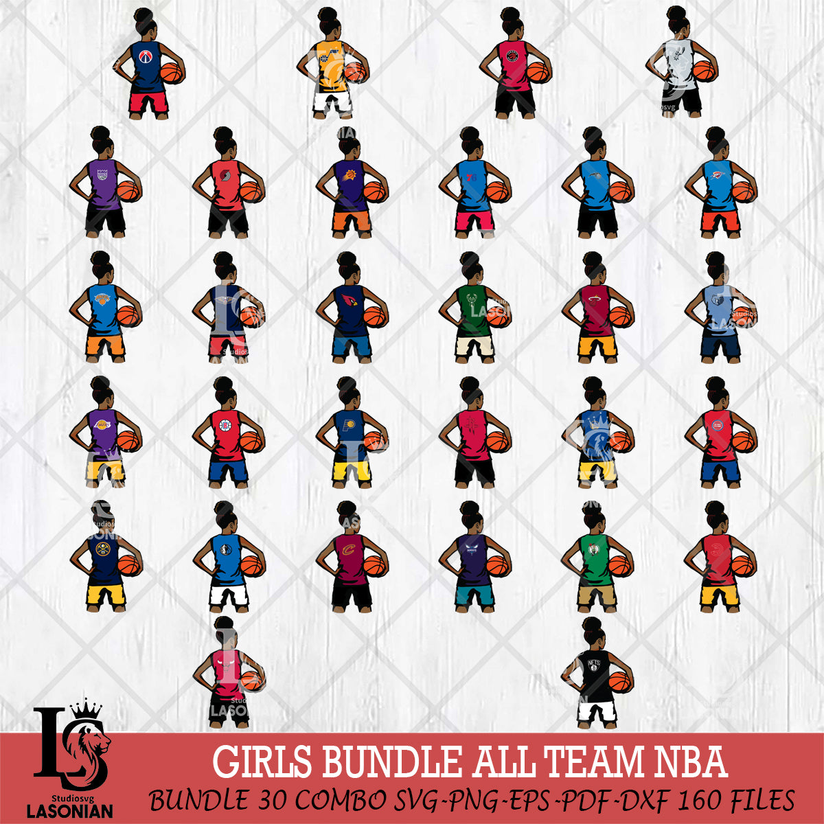 Girls sport 10 NBA – lasoniansvg