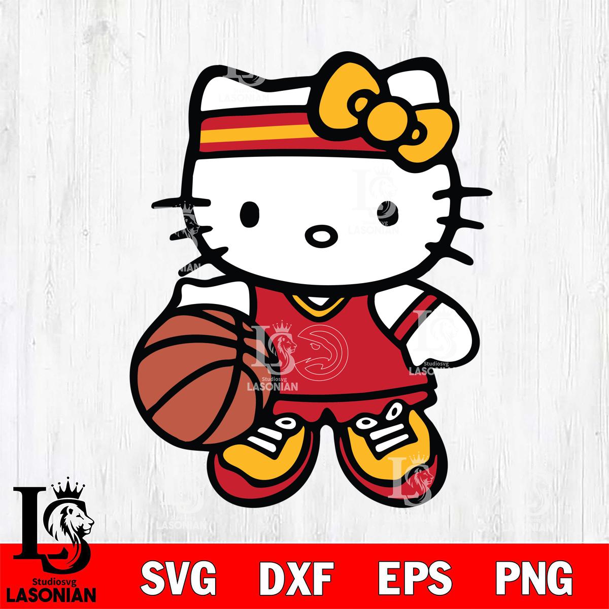 Atlanta Hawks Hello Kitty basketball – lasoniansvg