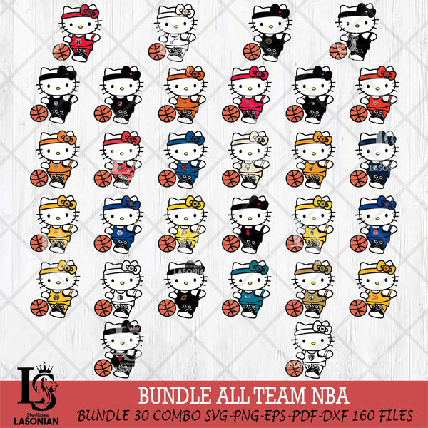 Hello Kitty basketball 4 NBA – lasoniansvg