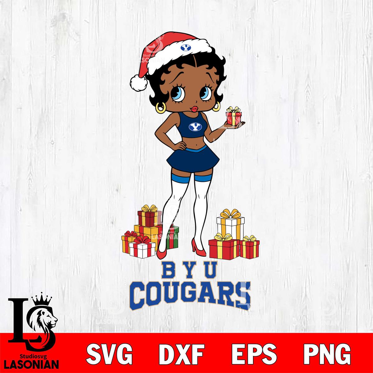 BYU Cougars Betty Boop Christmas Gift – lasoniansvg