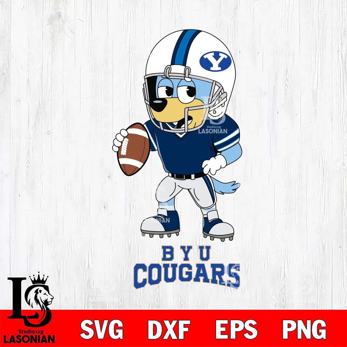 BYU Cougars Bluey rugby – lasoniansvg