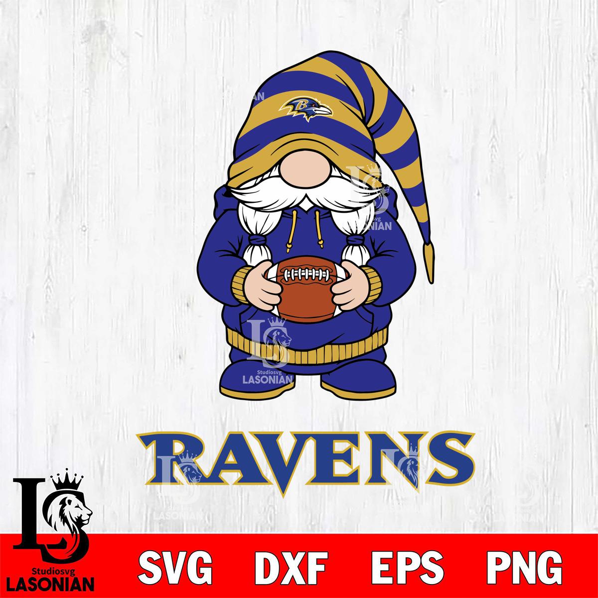 Baltimore Ravens Gnome Sport – lasoniansvg