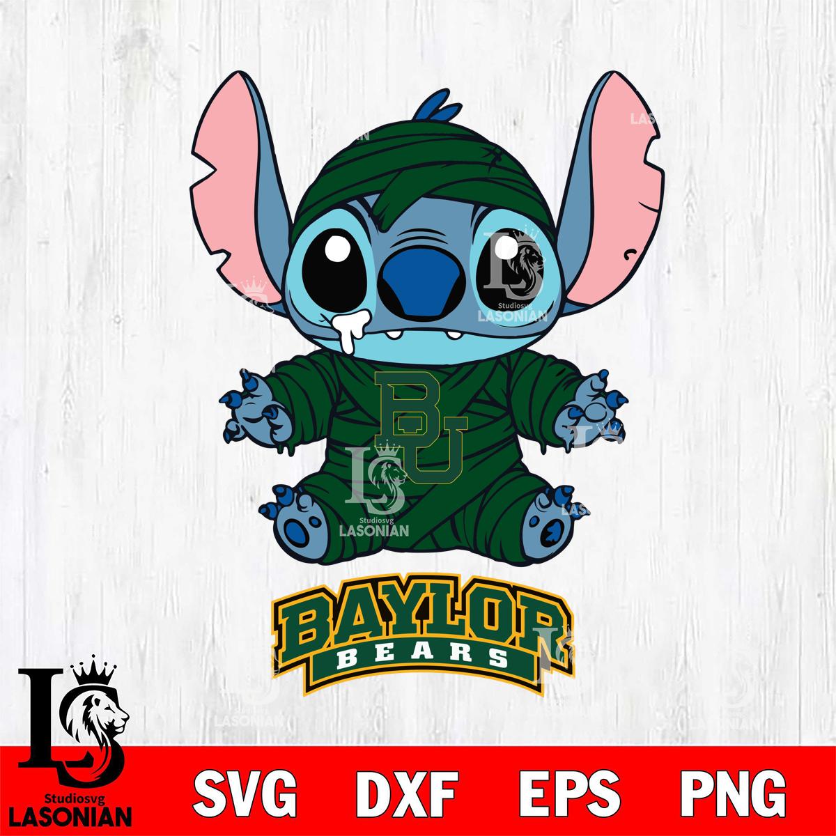 Baylor Bears Stitch Mummy – lasoniansvg