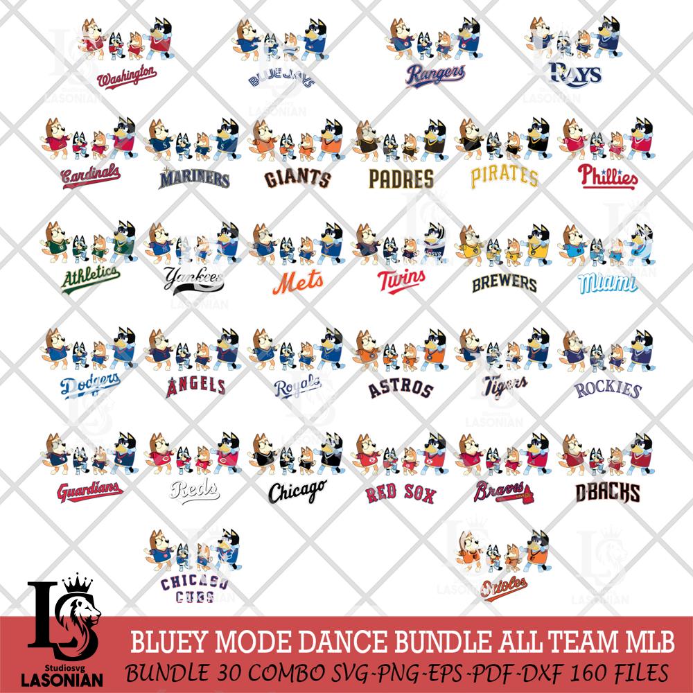 Bluey Dance Squats MLB – lasoniansvg