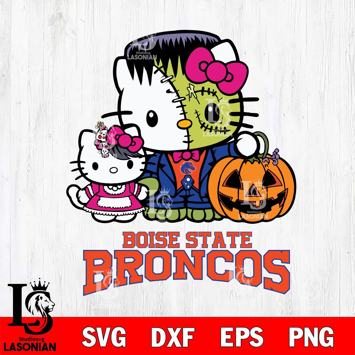 Boise State Broncos Hello Kitty Horror 10 – lasoniansvg