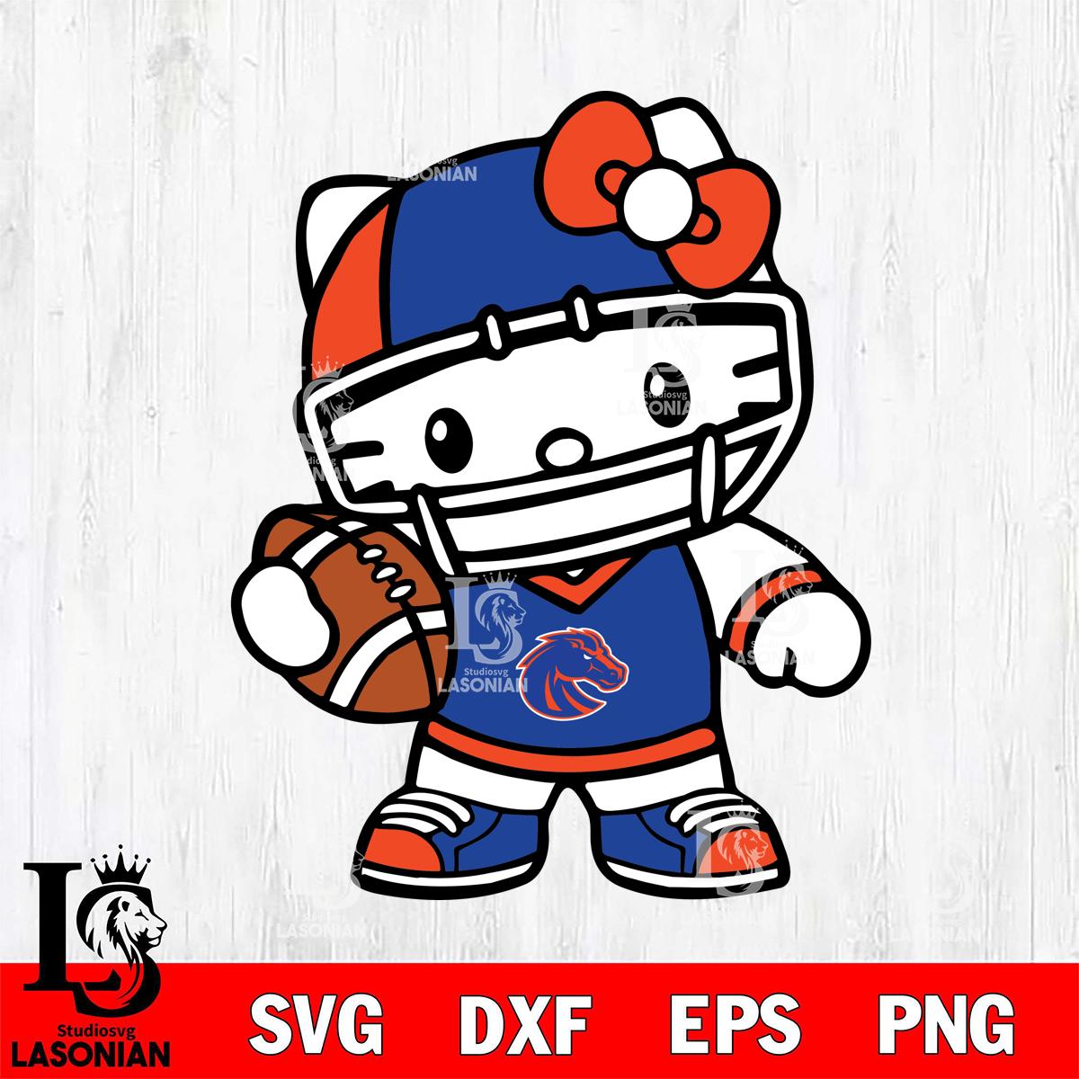 Boise State Broncos Hello Kitty sport 2 – lasoniansvg