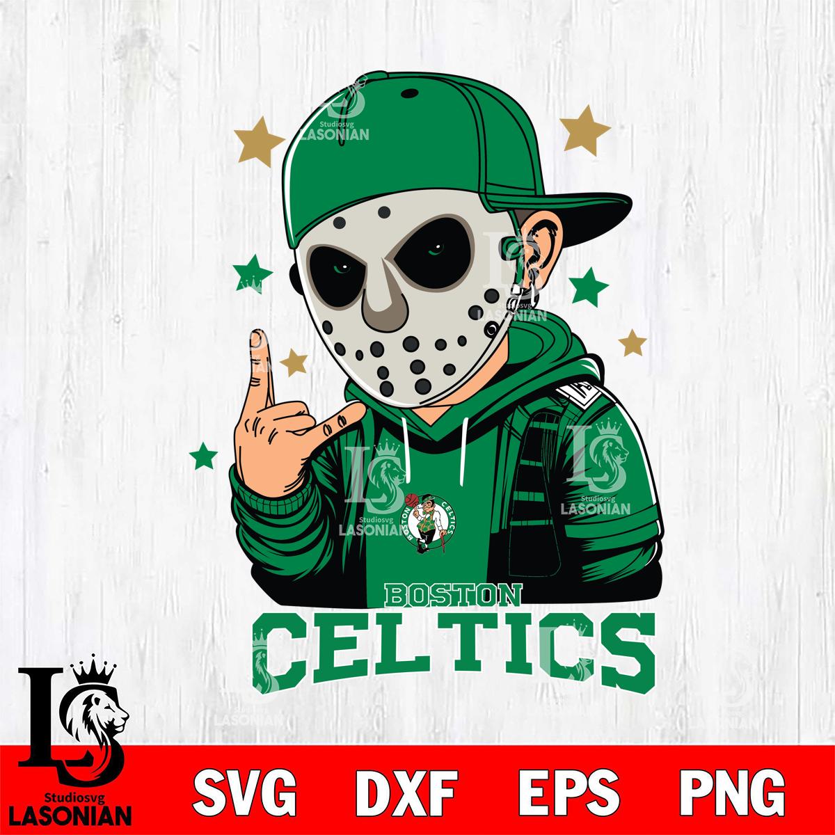 Boston Celtics Jason Voorhees Horror 9 – lasoniansvg