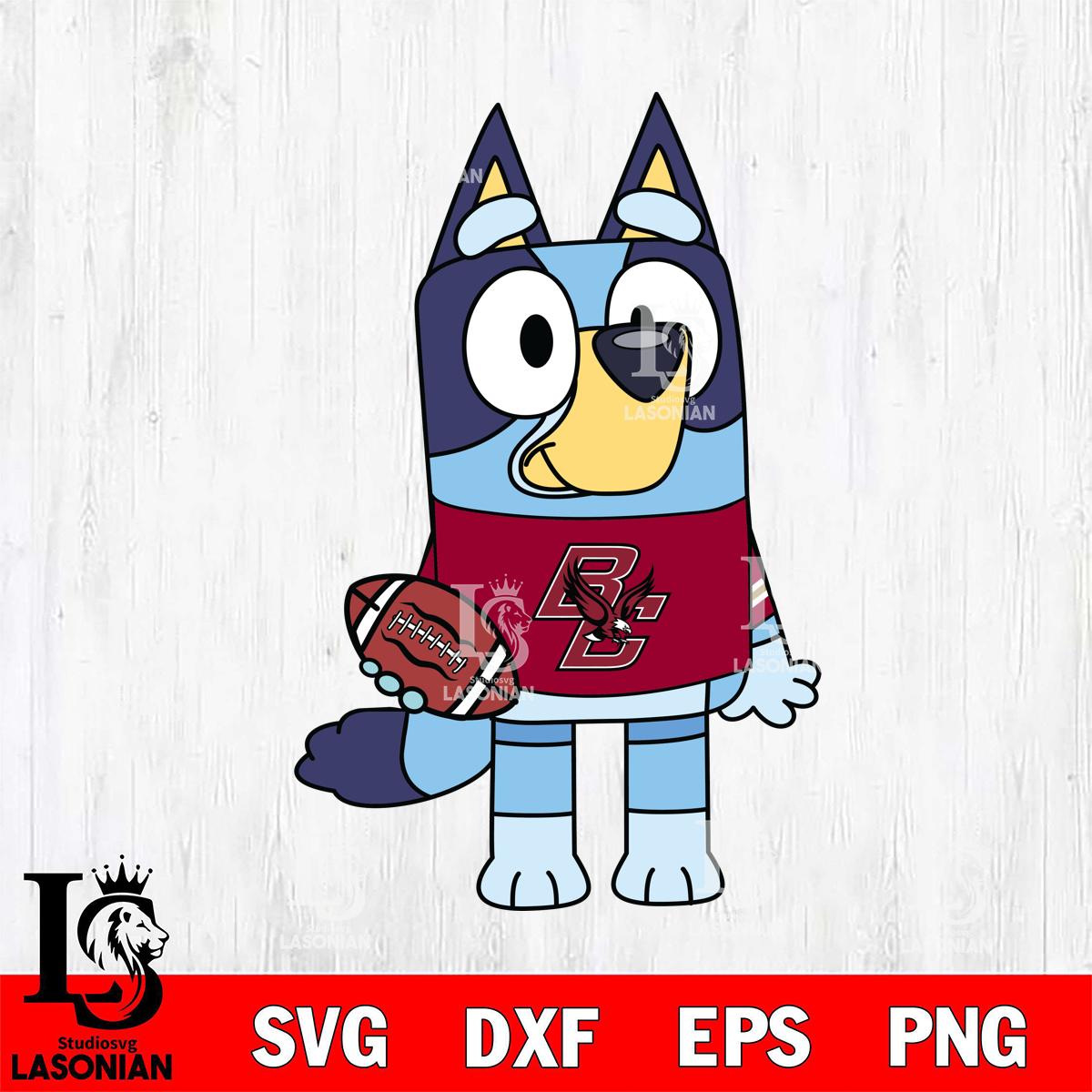 Boston College Eagles Bluey 2 – lasoniansvg