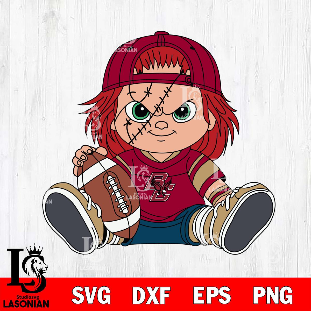 Boston College Eagles Chucky Horror 11 – lasoniansvg