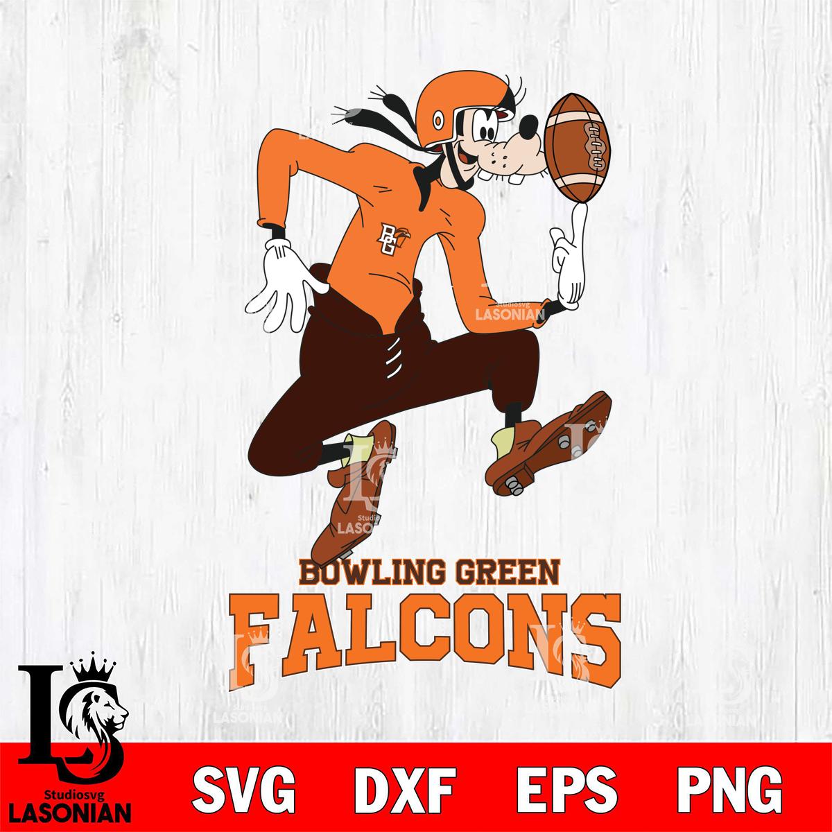 Bowling Green Falcons Goofy Circus Football – lasoniansvg